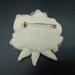 Peony Brooch Gift for Her Flower Pin With Iridescent Pearls Powder Rose ...