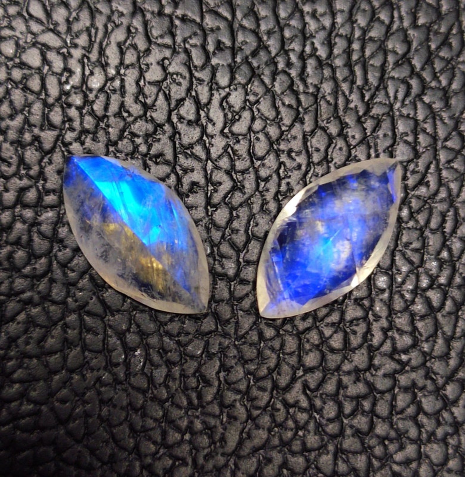 Rainbow Moonstone Cut Gemstone-moonstone Cut Stones-natural - Etsy UK