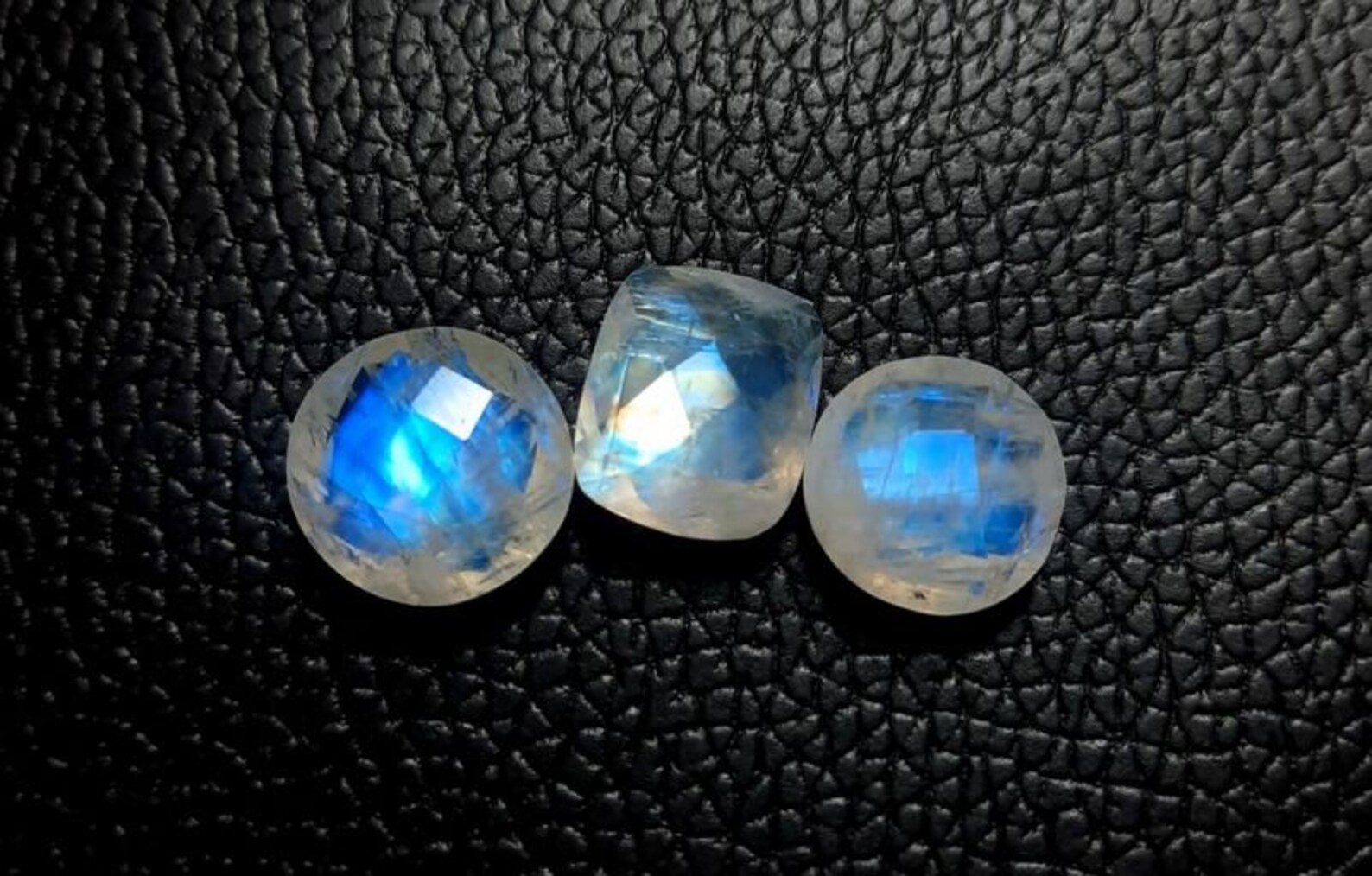Rainbow Moonstone Cut Gemstone-moonstone Cut Stones-natural - Etsy