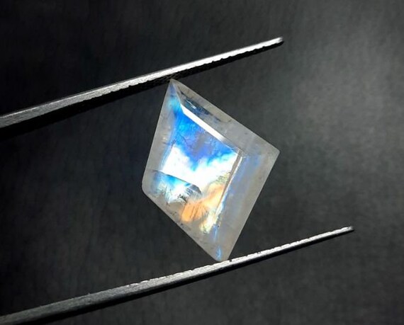 Rainbow Moonstone Cut Gemstone-Moonstone Cut Stones-Natural | Etsy
