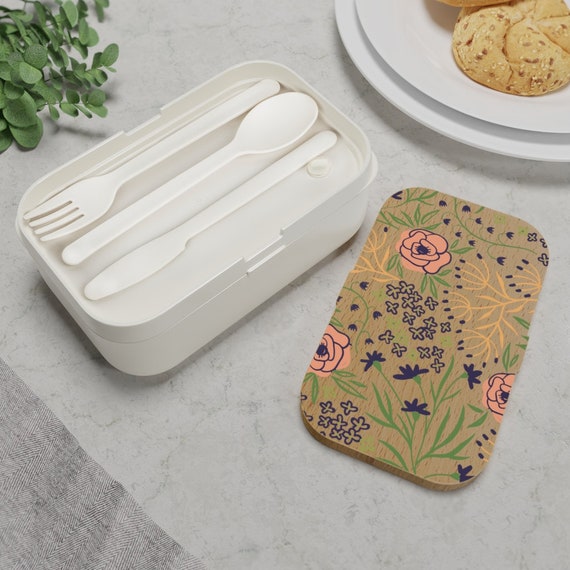 Floral Bento Box Bento Box Bento Box for Adults Adult Bento - Etsy