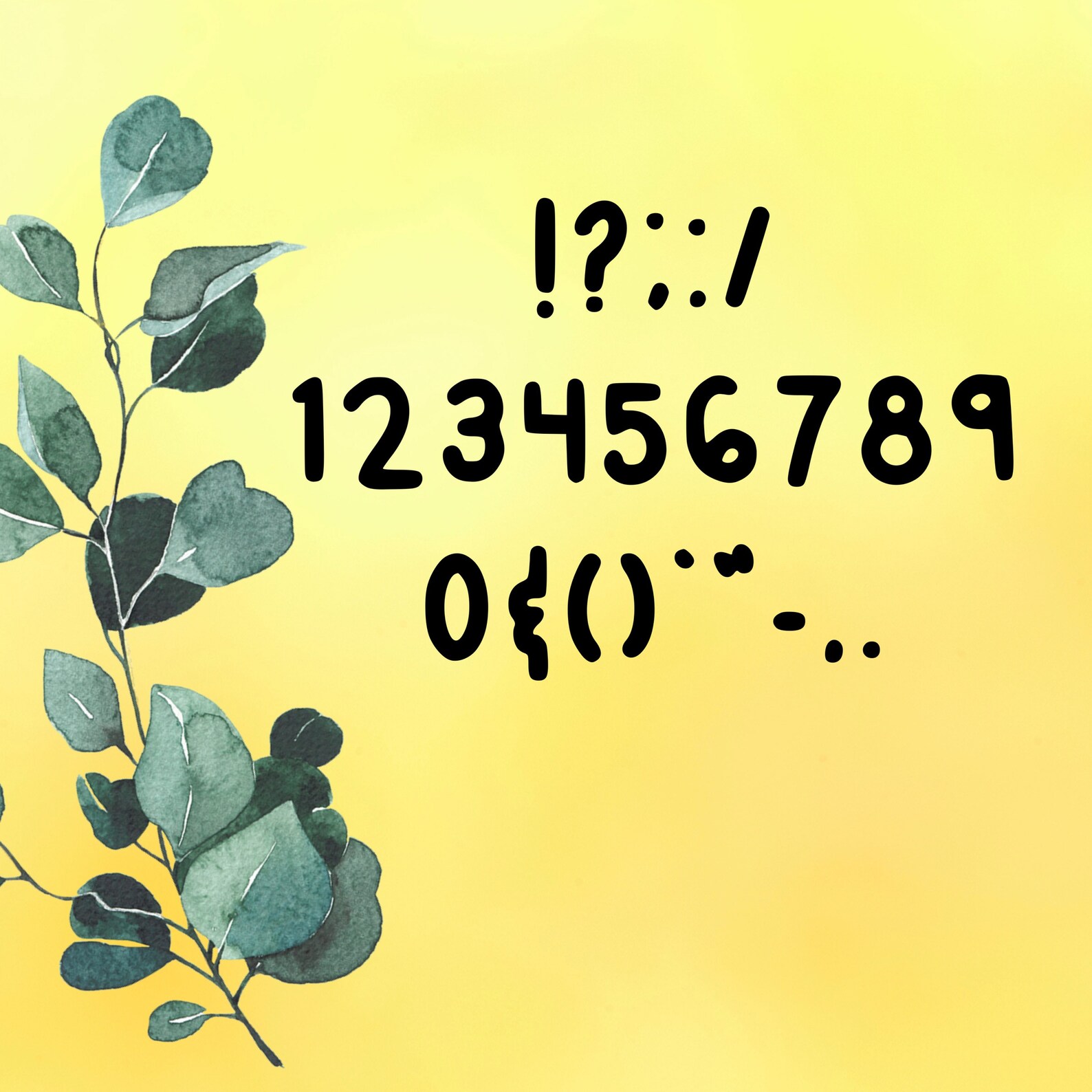 Chunky Font | Chubby Font | Thick Font | Handwriting Font | Bubbly Font ...