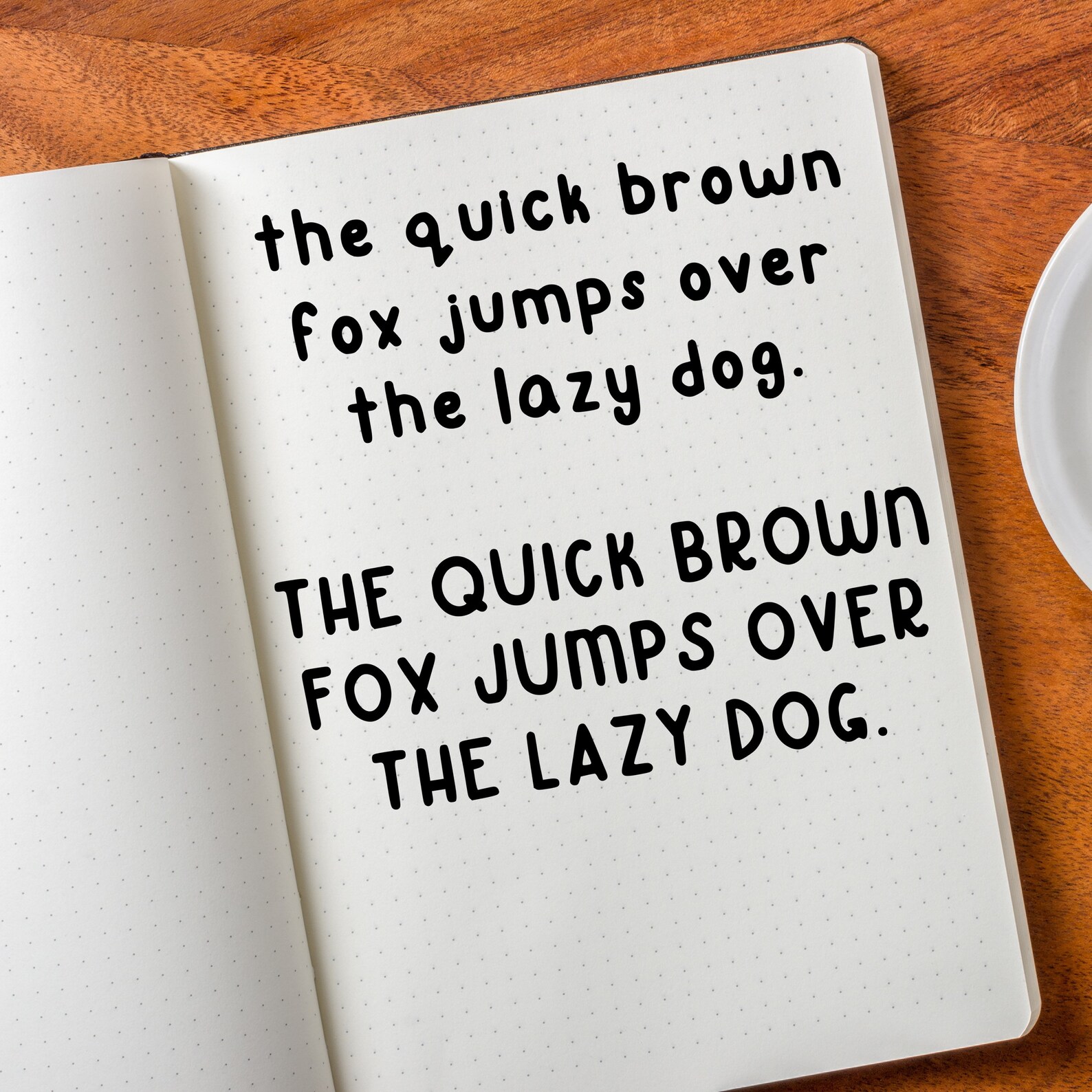 Chunky Font Chubby Font Thick Font Handwriting Font - Etsy