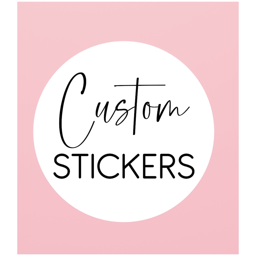 Custom Sticker | Custom Label | Custom Wedding Favor Stickers Labels ...
