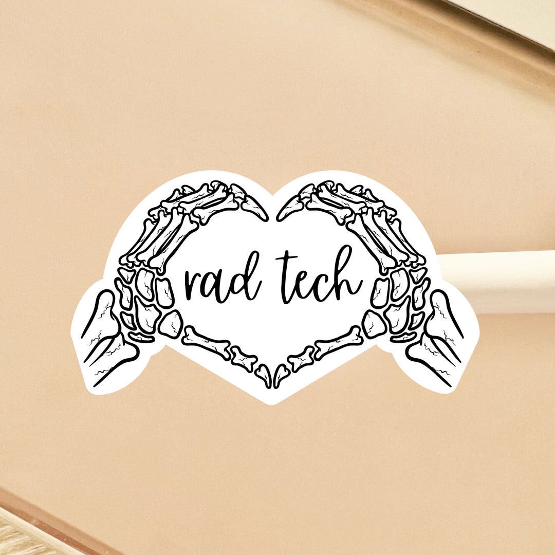 Rad Tech Sticker | Xray Sticker | Xray Tech Sticker | Radiography ...