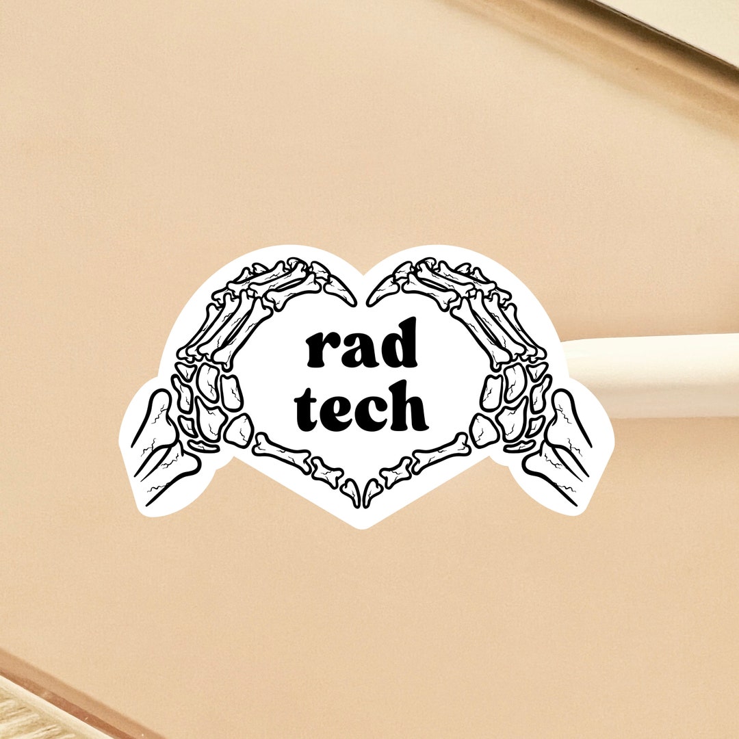 Rad Tech Sticker | Xray Sticker | Xray Tech Sticker | Radiography ...