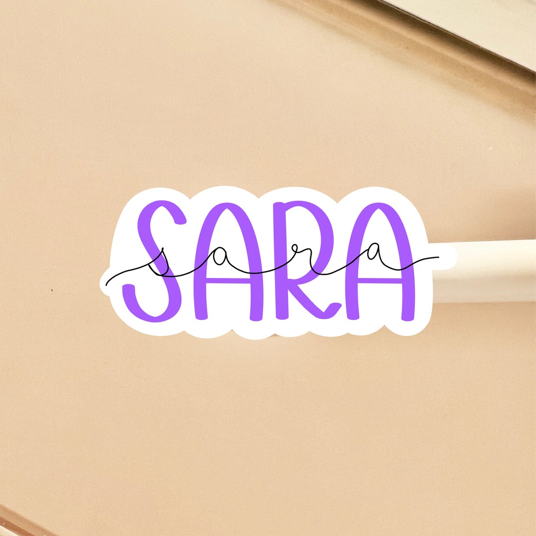 Custom Name Sticker, Custom Sticker, Personalized Sticker, Name Sticker ...