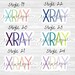 Xray Sticker Xray Tech Sticker Xray Student Xray - Etsy
