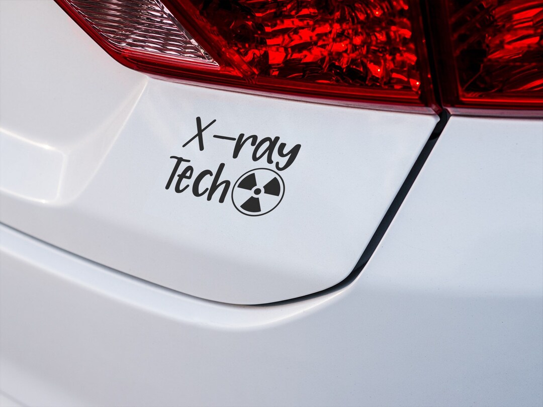 Xray Decal, Xray Tech Decal, Radiography Decal, Xray Student, Xray ...