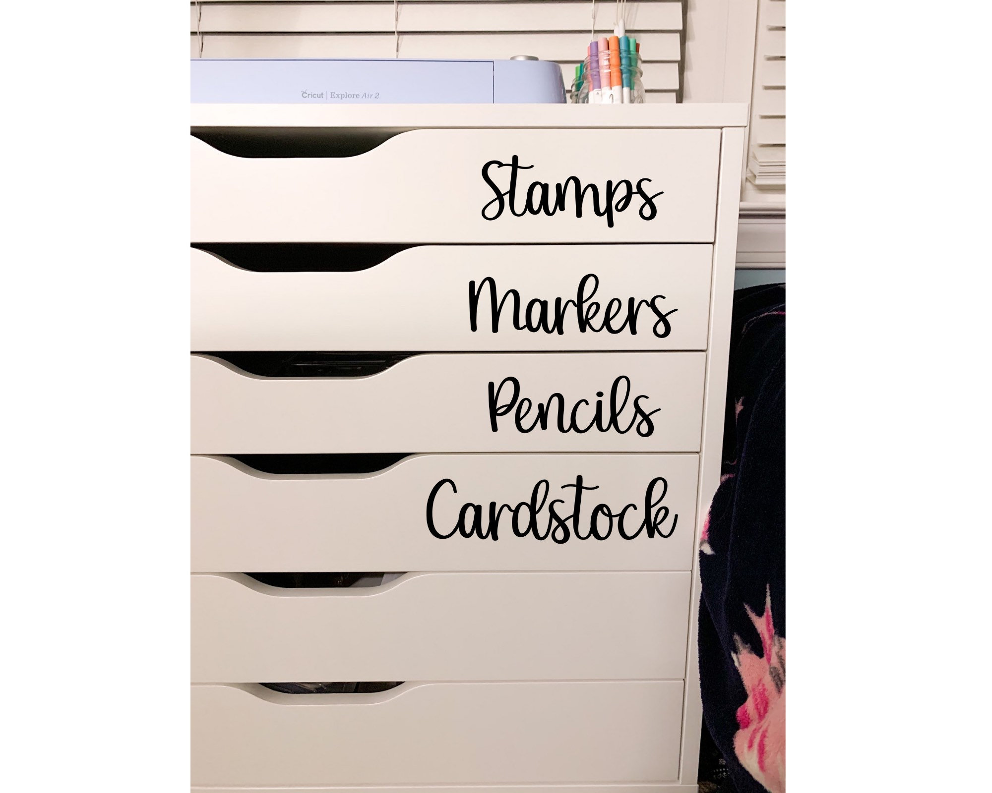 Organization Decals Storage Drawer Labels Storage | Etsy