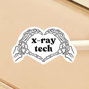 Rad Tech Sticker | Xray Sticker | Xray Tech Sticker | Radiography ...