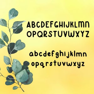 Chunky Font | Chubby Font | Thick Font | Handwriting Font | Bubbly Font ...