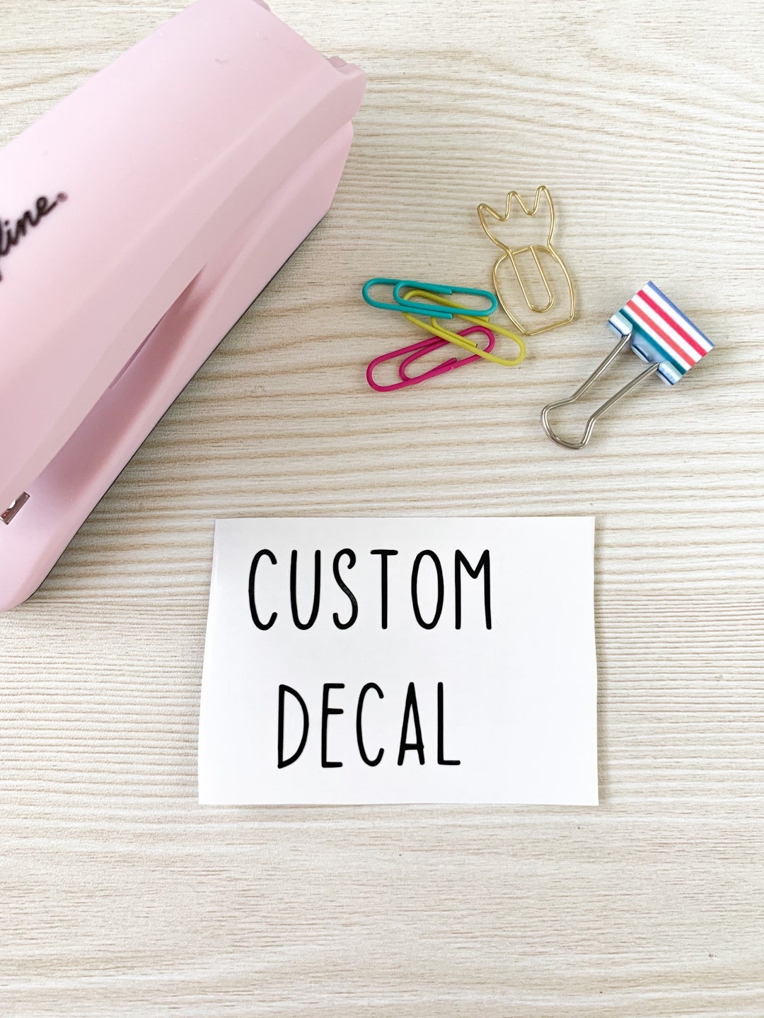 Custom Decal, Custom Vinyl Sticker, Custom Sticker, Personalized ...