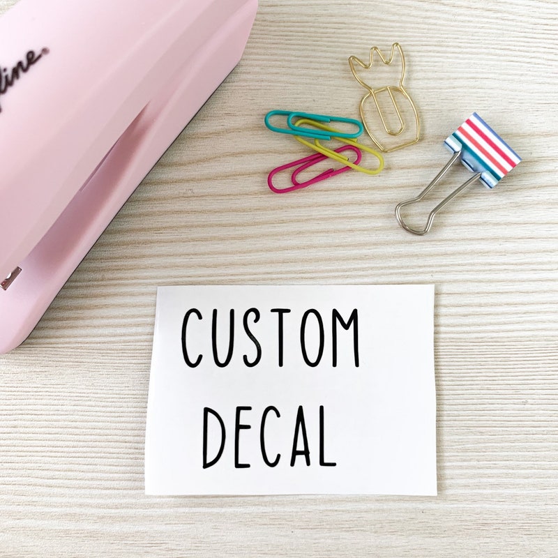 Custom Decal - Etsy