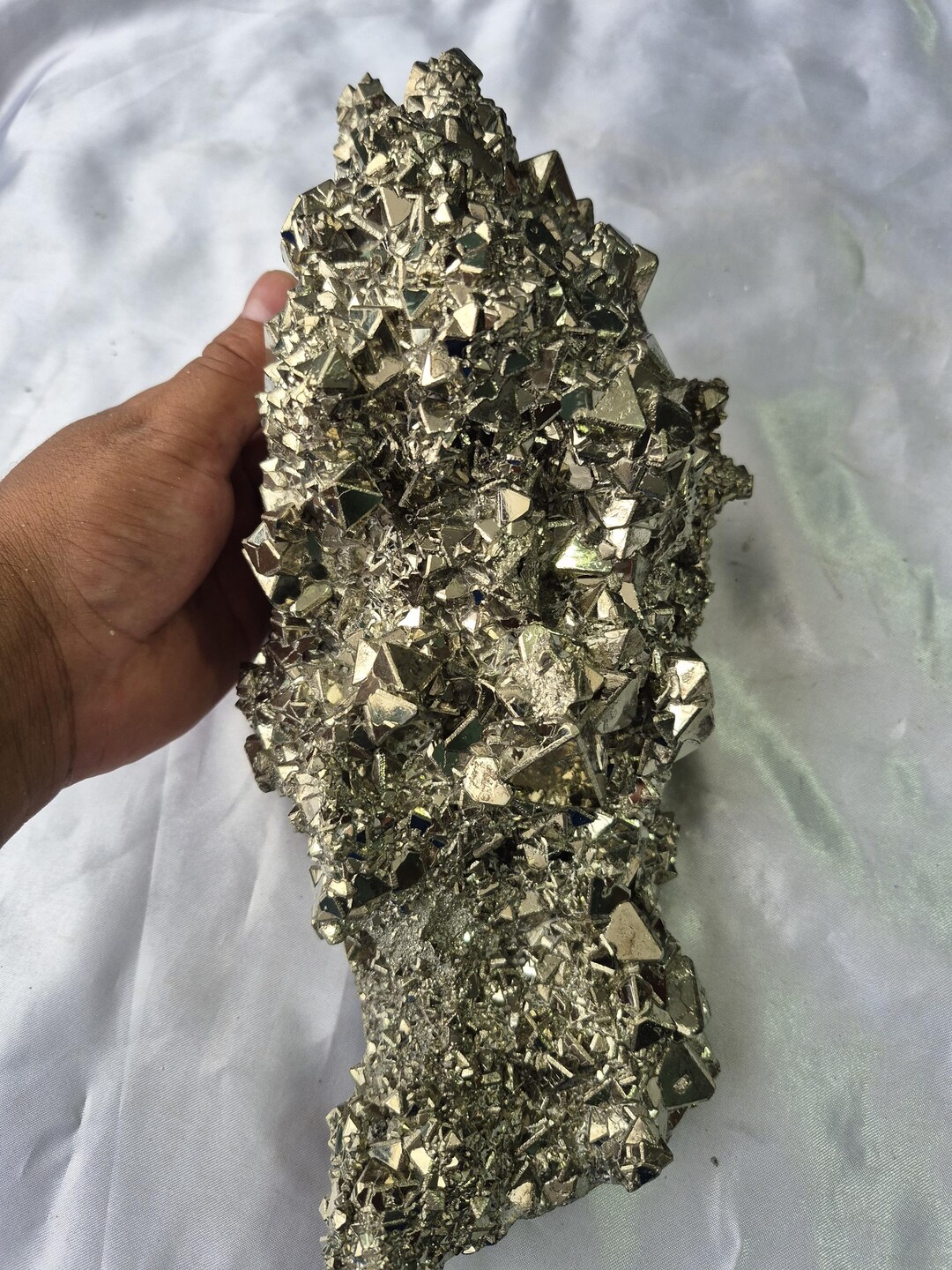 Huge Pyrite Octahedral 9kg Pyrite Cluster Natural Pyrite Specimens ...