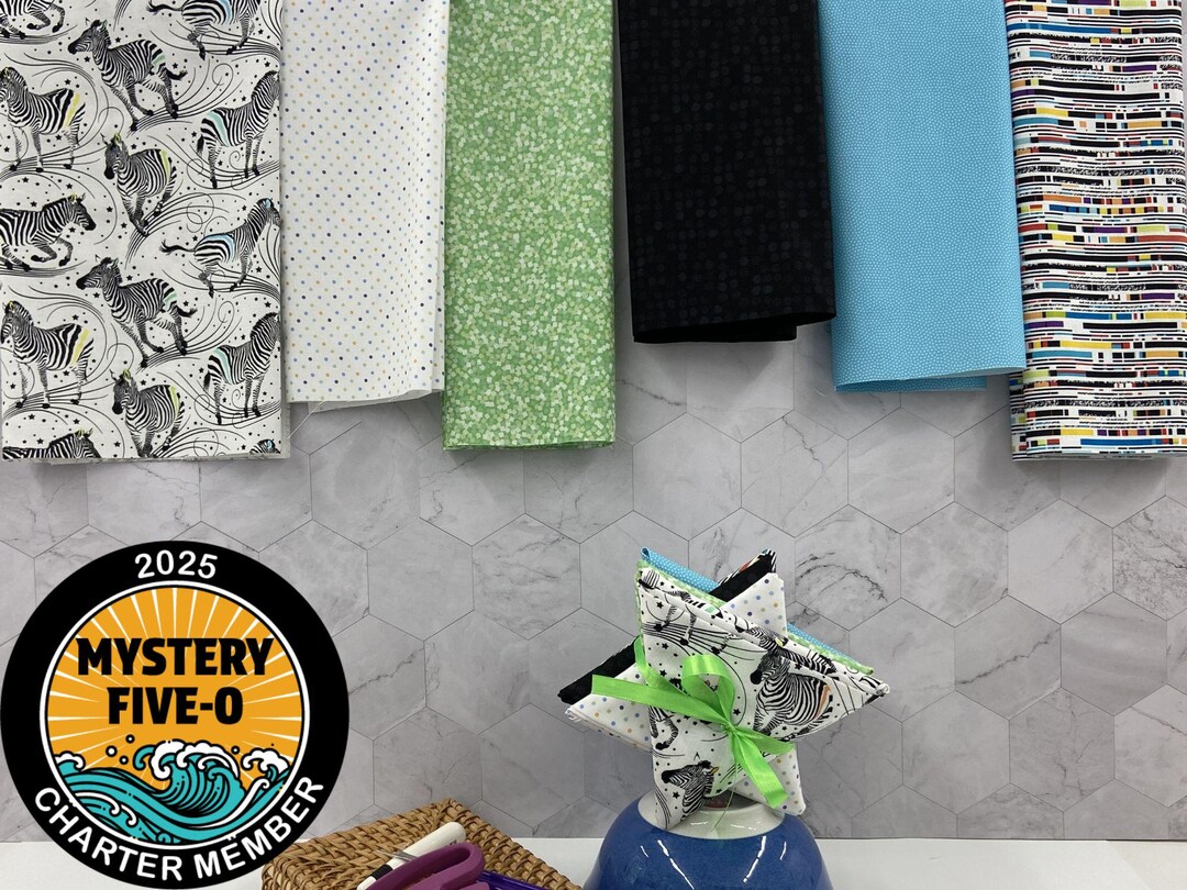 Tula Pink Zebra | Six Fat Quarter Bundle W/free Mystery Quilt Event ...