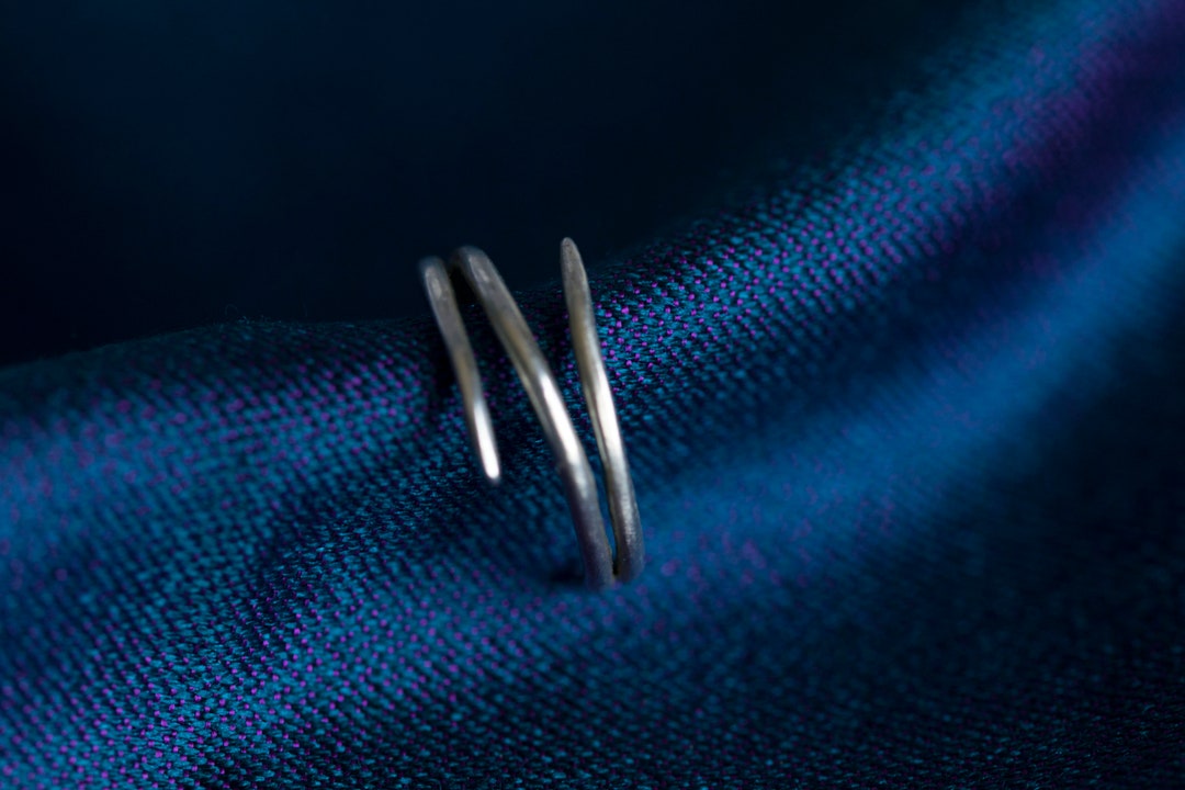 Spiky Ear Cuff / Ear Wrap. Contemporary, Minimalist, Sleek! Adjustable ...