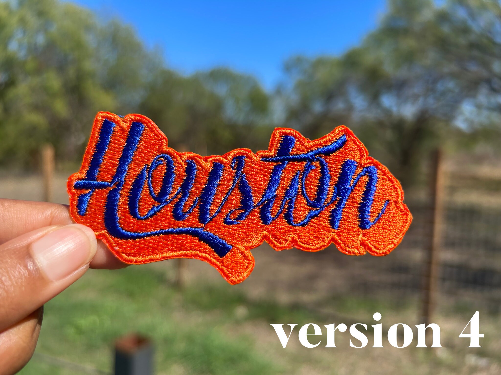 Houston Patch / Custom Colors - Etsy