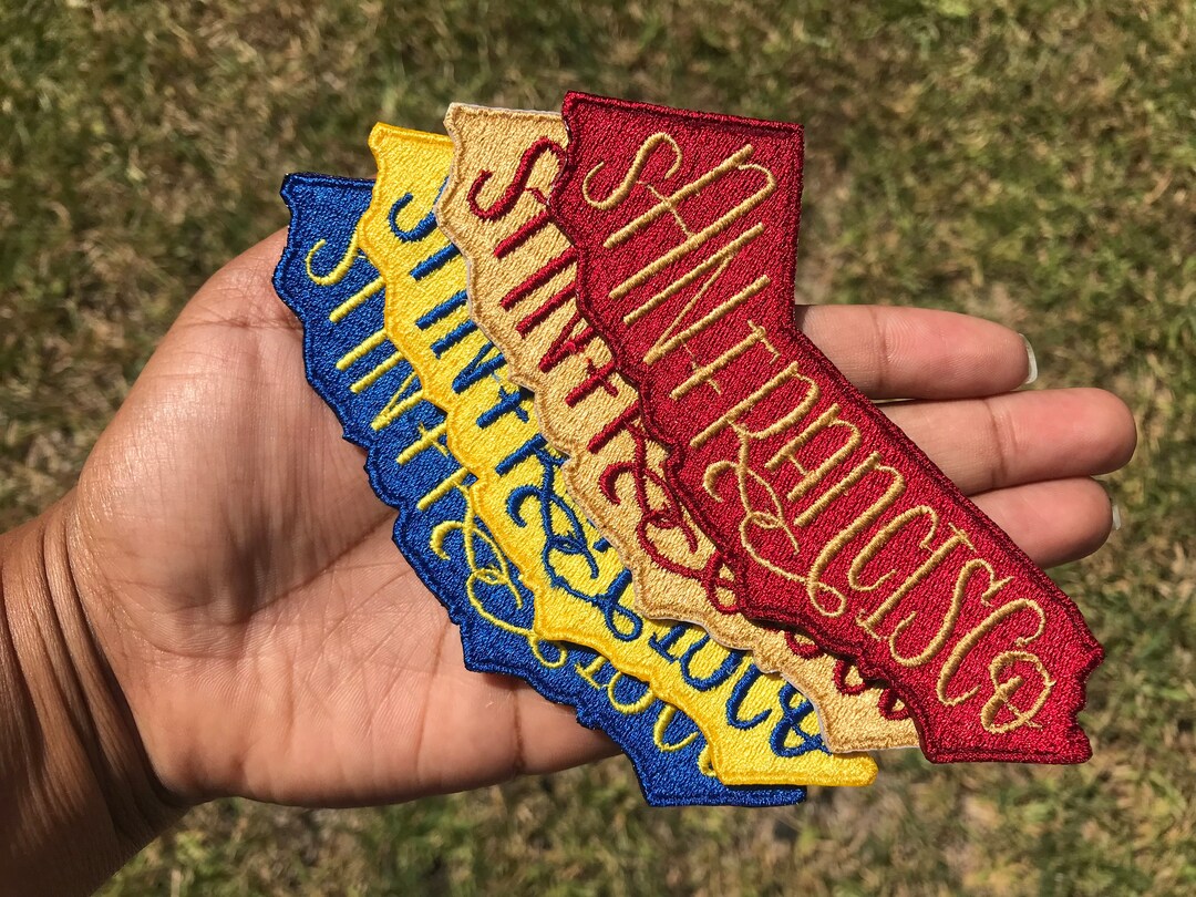 San Francisco Patch / Custom Colors - Etsy