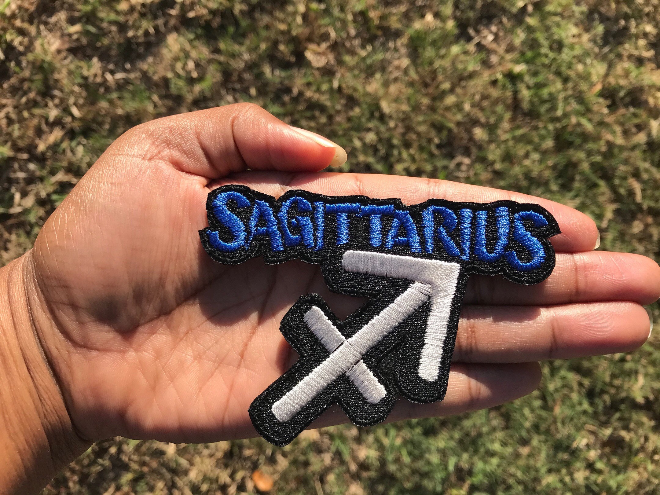 Zodiac symbol patch | Etsy