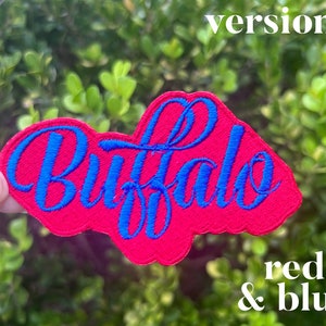 Buffalo Patch / Custom Colors - Etsy