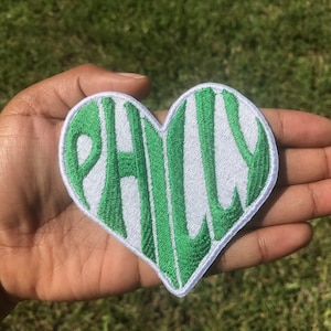 Philly Heart Patch / Custom Colors - Etsy