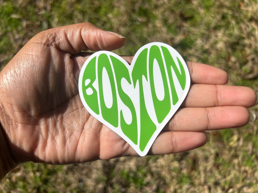 Boston Heart Magnet - Etsy