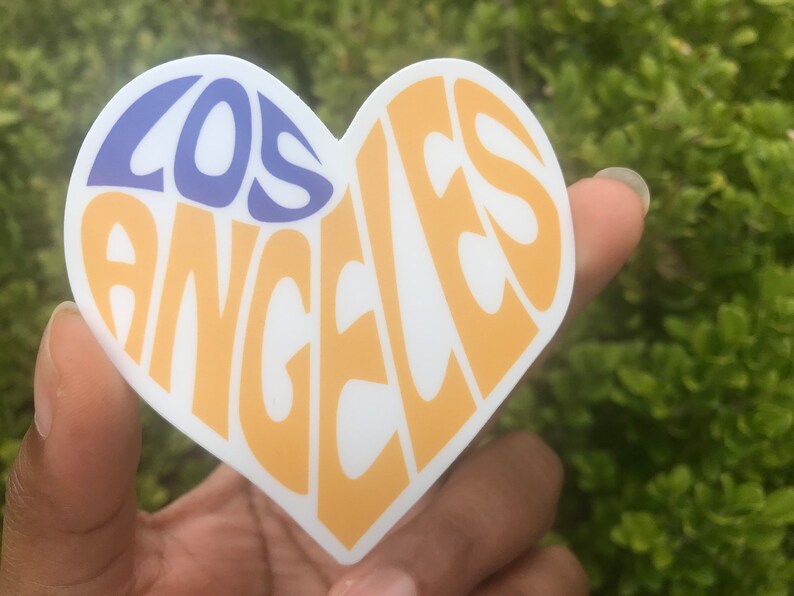 Los Angeles Sticker - Etsy