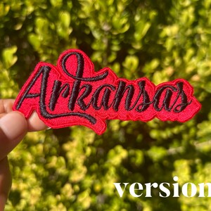 Arkansas Patch / Custom Colors - Etsy