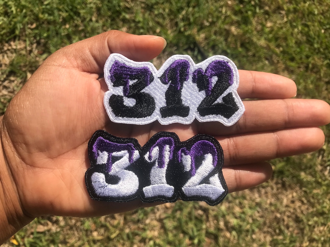 Chicago Area Code 312 Patch - Etsy