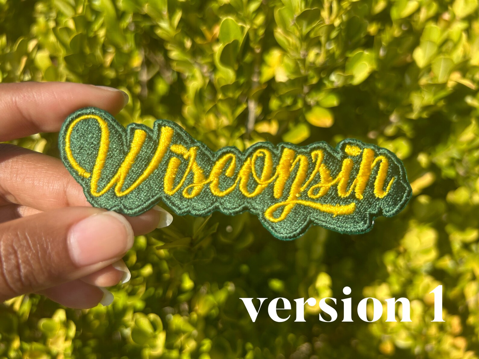 Wisconsin Patch / Custom Colors - Etsy