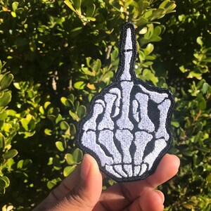Middle Finger Patch - Etsy