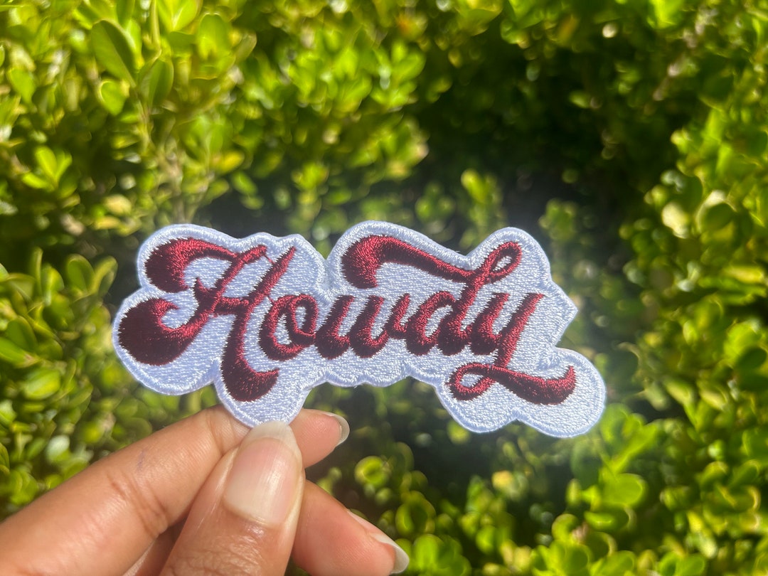 Howdy Patch / Custom Colors - Etsy