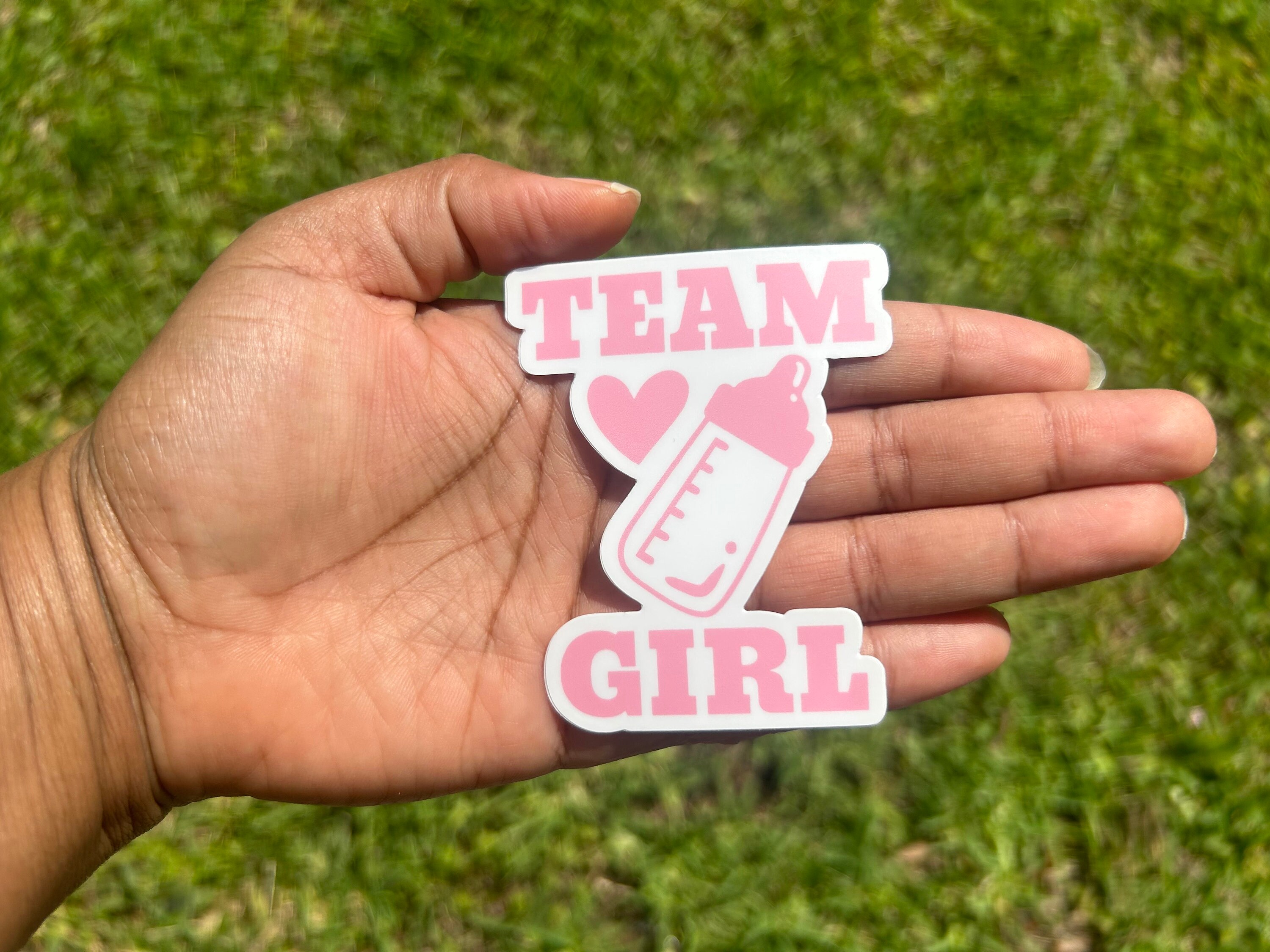 Team Boy / Team Girl Sticker - Etsy
