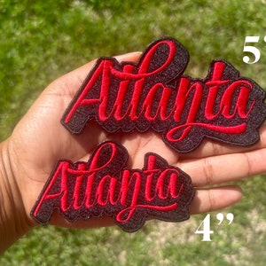 Atlanta Patch / Custom Colors - Etsy
