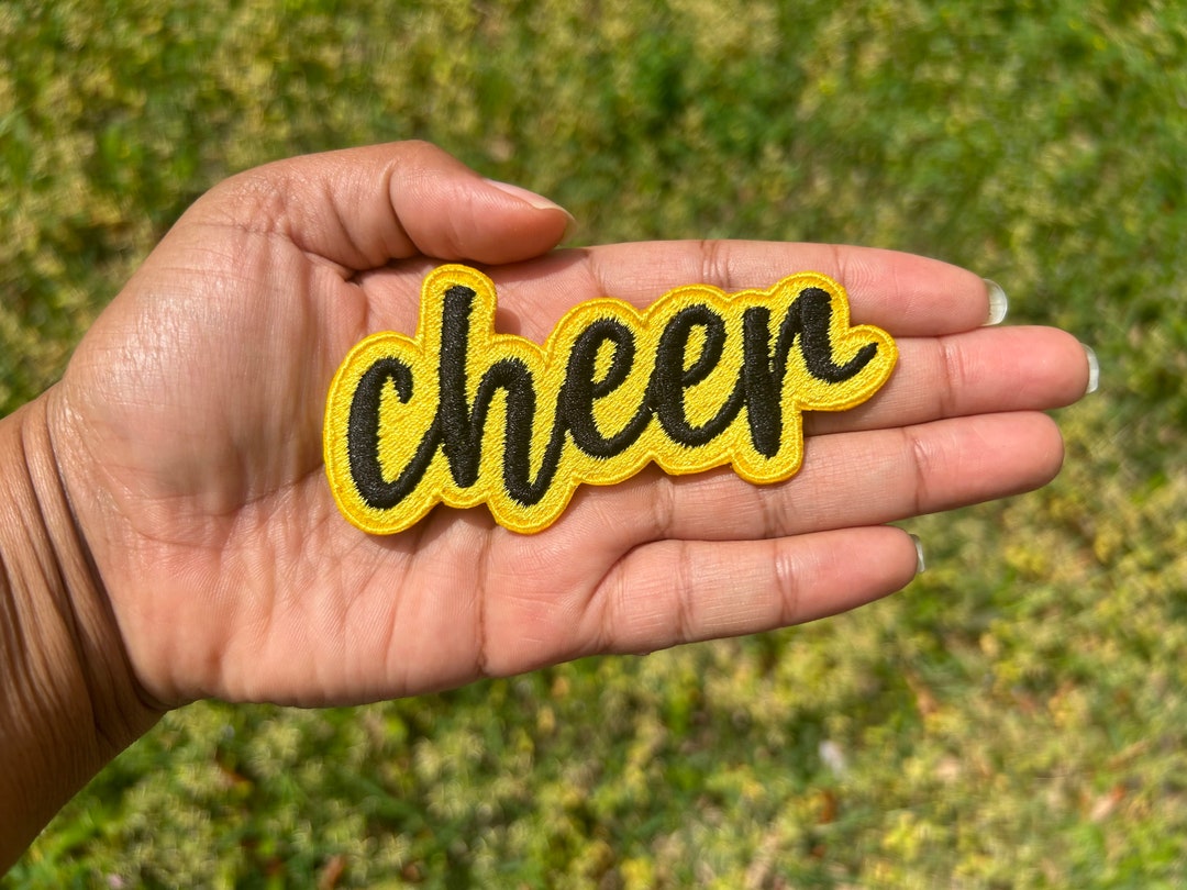 Cheer Patch / Custom Colors / Cheer Love / Cheerleader / Cheerleading ...