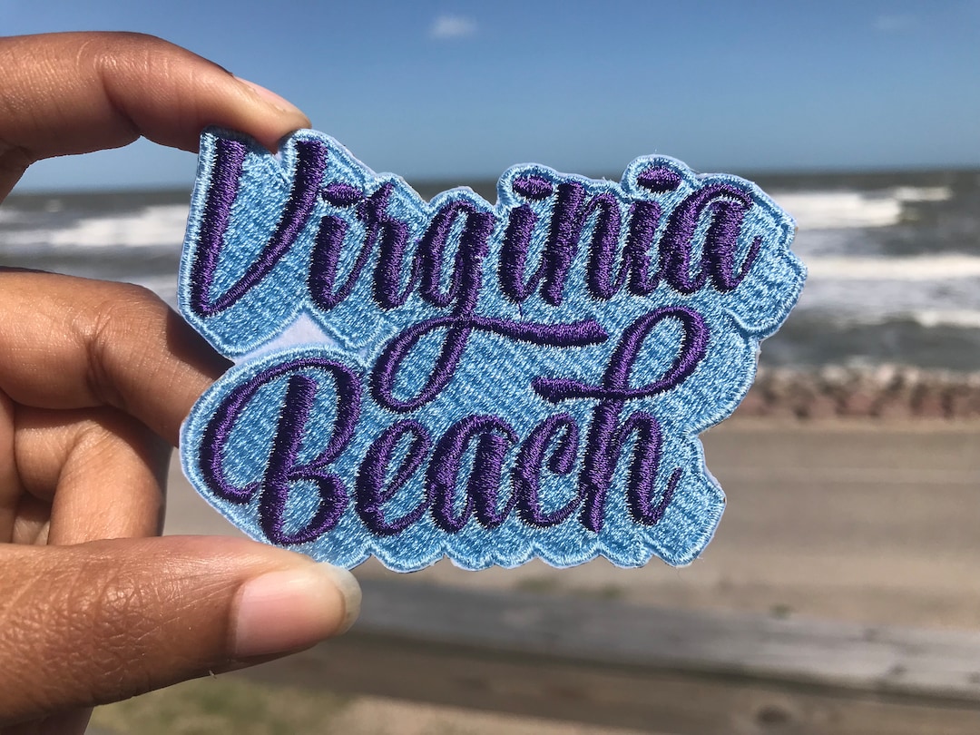 Virginia Beach Patch / Custom Colors / Virginia Patch - Etsy