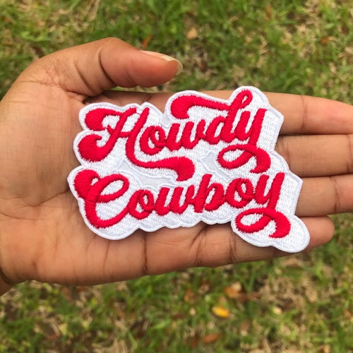 Howdy Rodeo Patch Cowgirl Embroidery Cowboy Iron On - Etsy