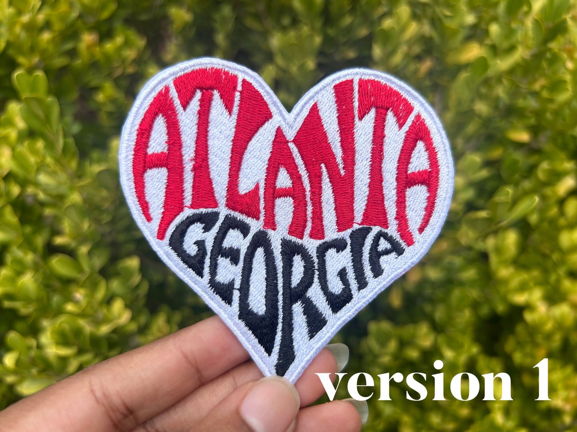 Atlanta Georgia Patch / Custom Colors - Etsy