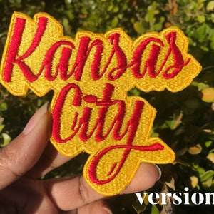 Kansas City Patch / Custom Colors - Etsy
