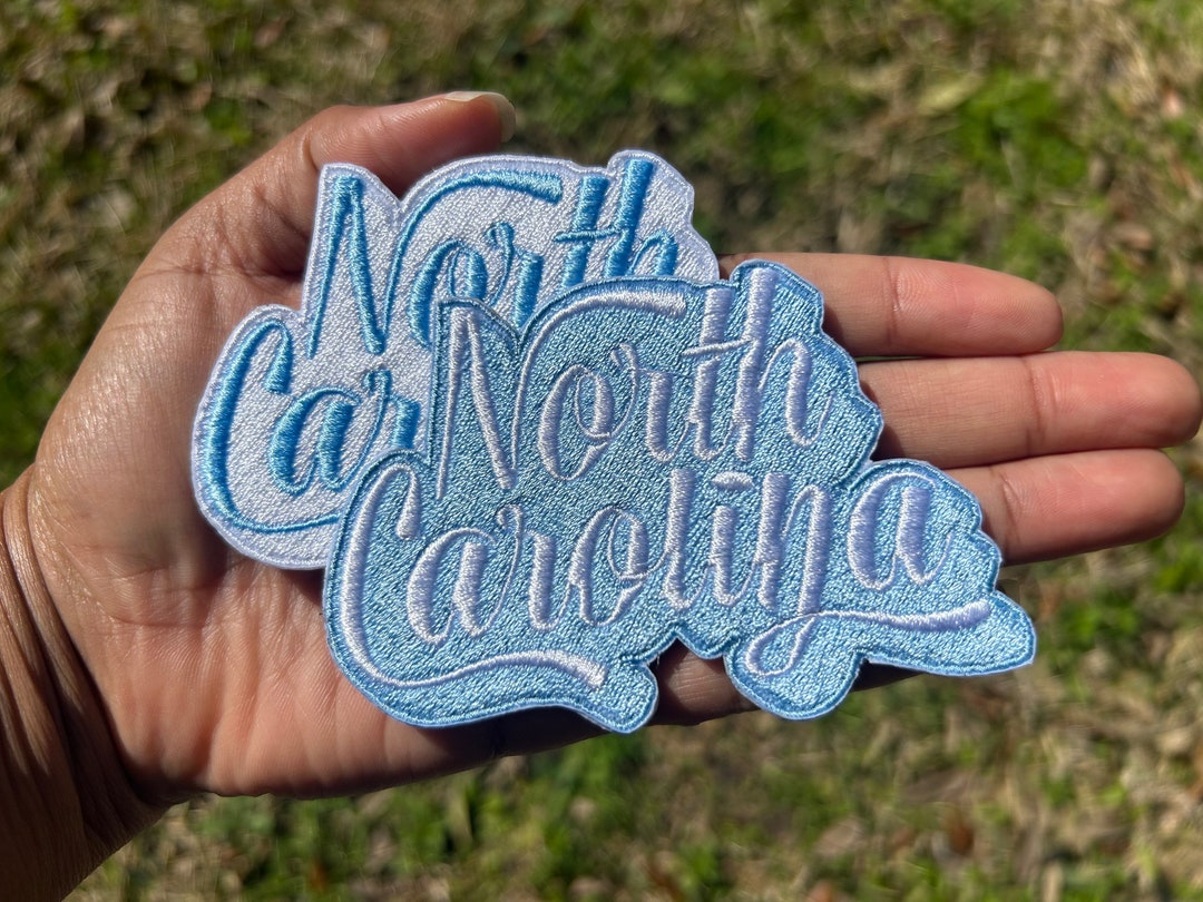 North Carolina Patch / Custom Colors - Etsy