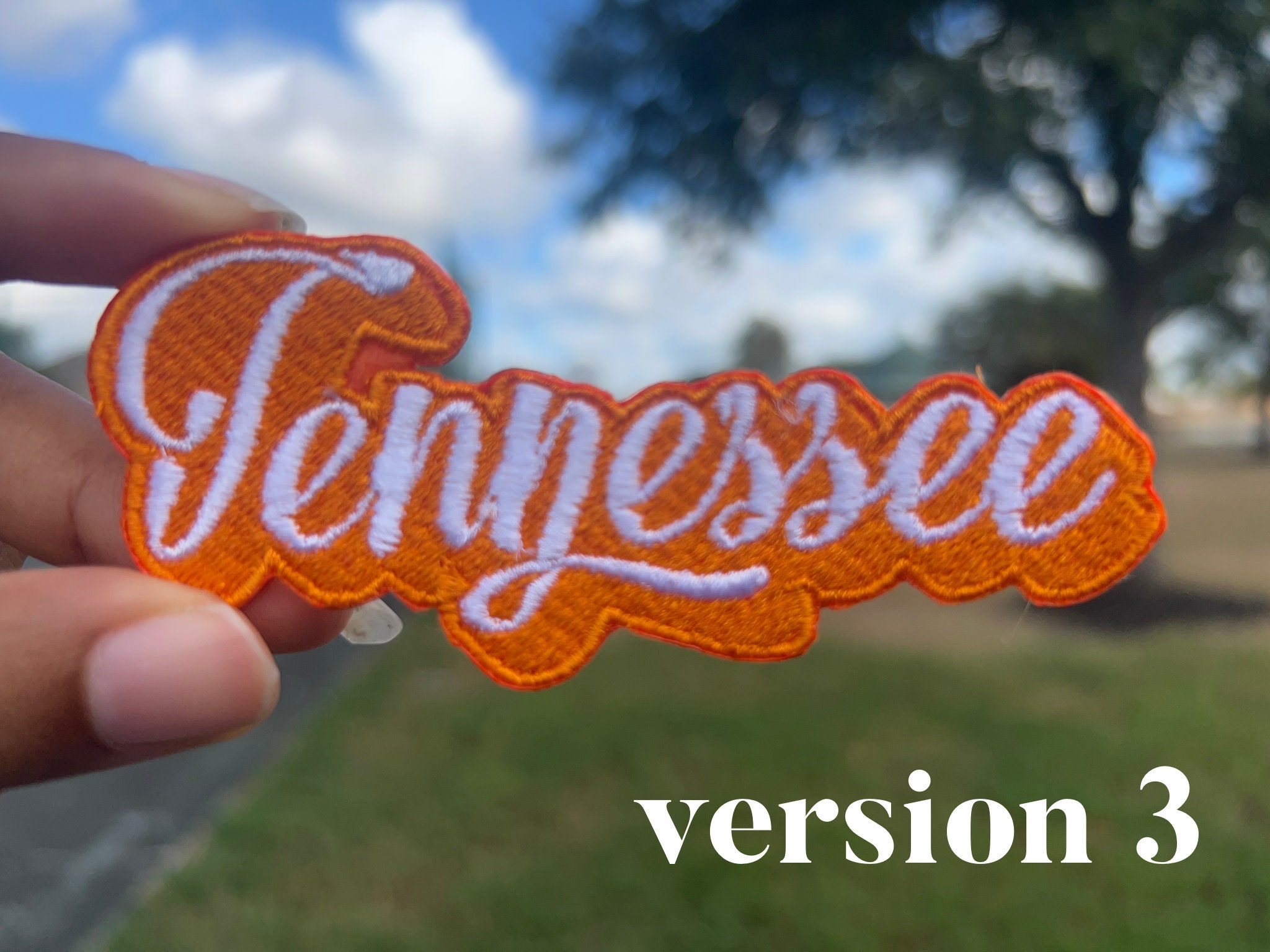 Tennessee Patch / Custom Colors / State Patch - Etsy
