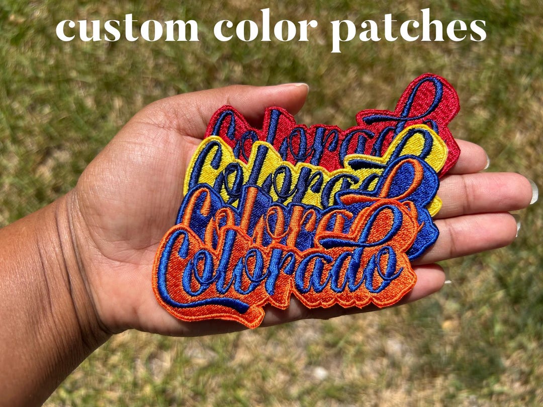 Colorado Patch / Custom Colors - Etsy