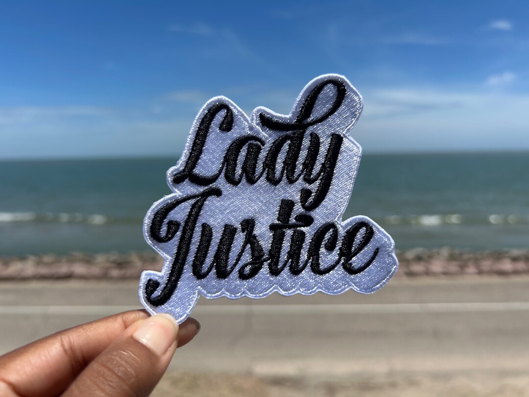 Lady Justice Patch / Custom Colors - Etsy