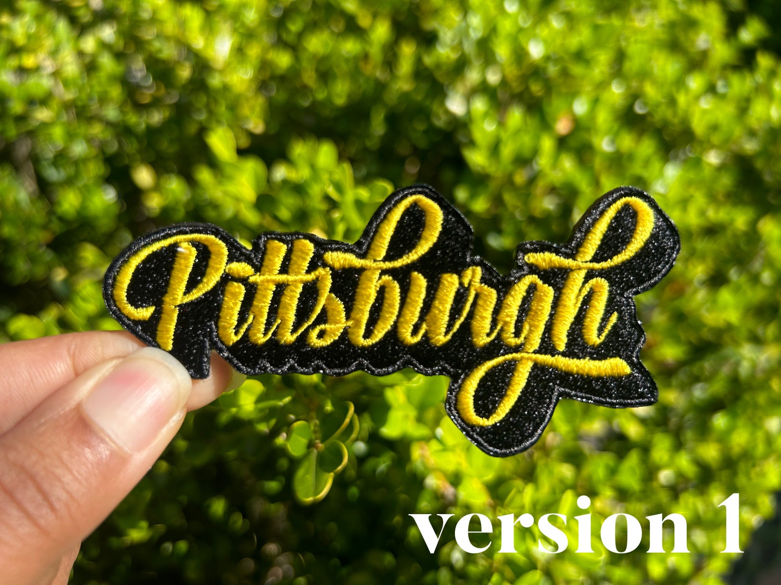 Pittsburgh Patch / Custom Colors - Etsy