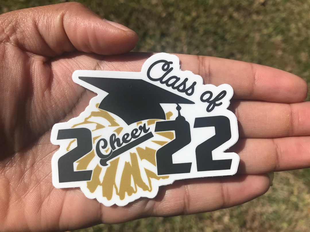 Class of 2022 Cheer Sticker - Etsy