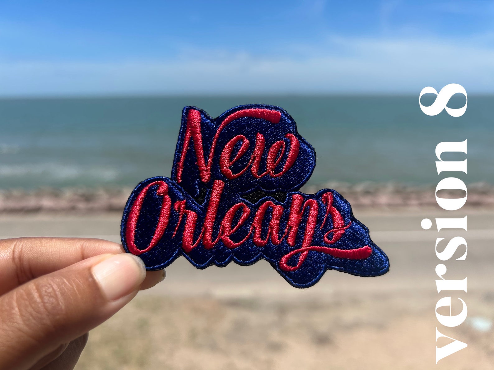 New Orleans Patch / Custom Colors - Etsy
