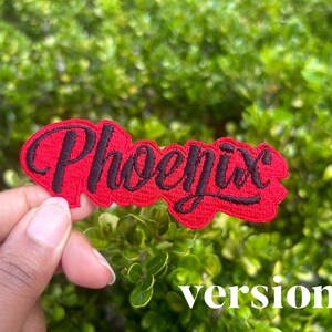 Phoenix Patch / Custom Colors - Etsy
