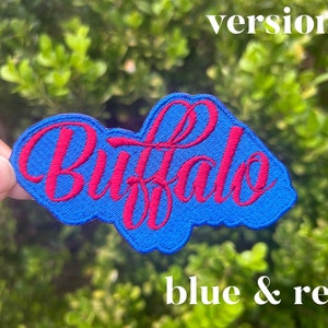 Buffalo Patch / Custom Colors - Etsy