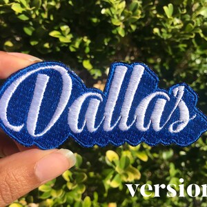 Dallas Patch / Custom Colors - Etsy
